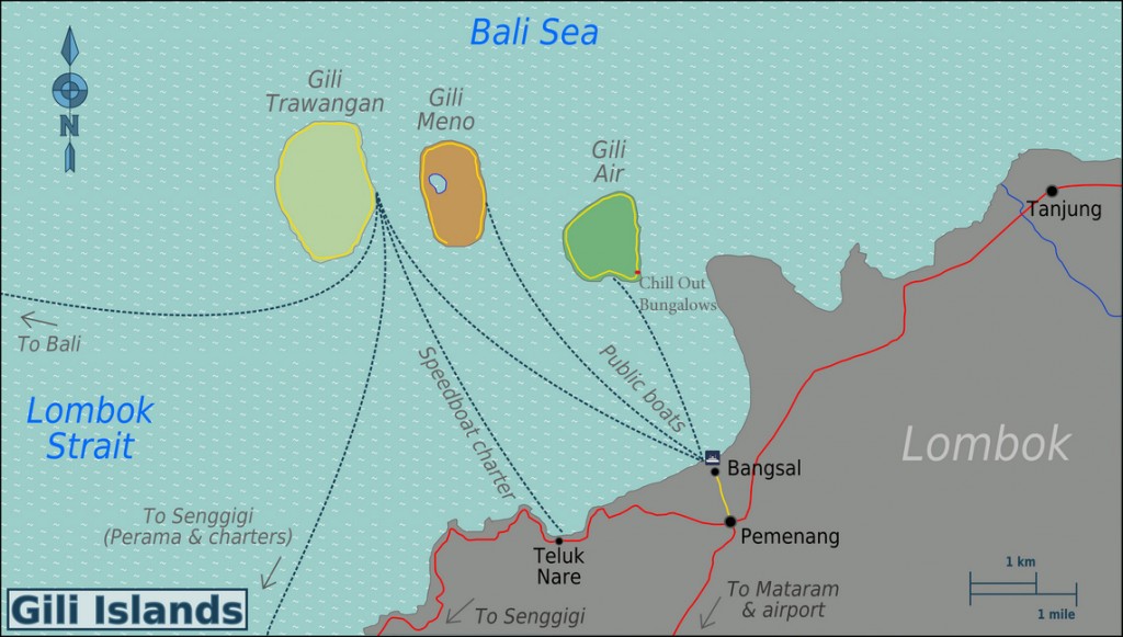 Gili Islands, Gili Accommodation, Gili Air Hotel, Chill Out Bungalows ...